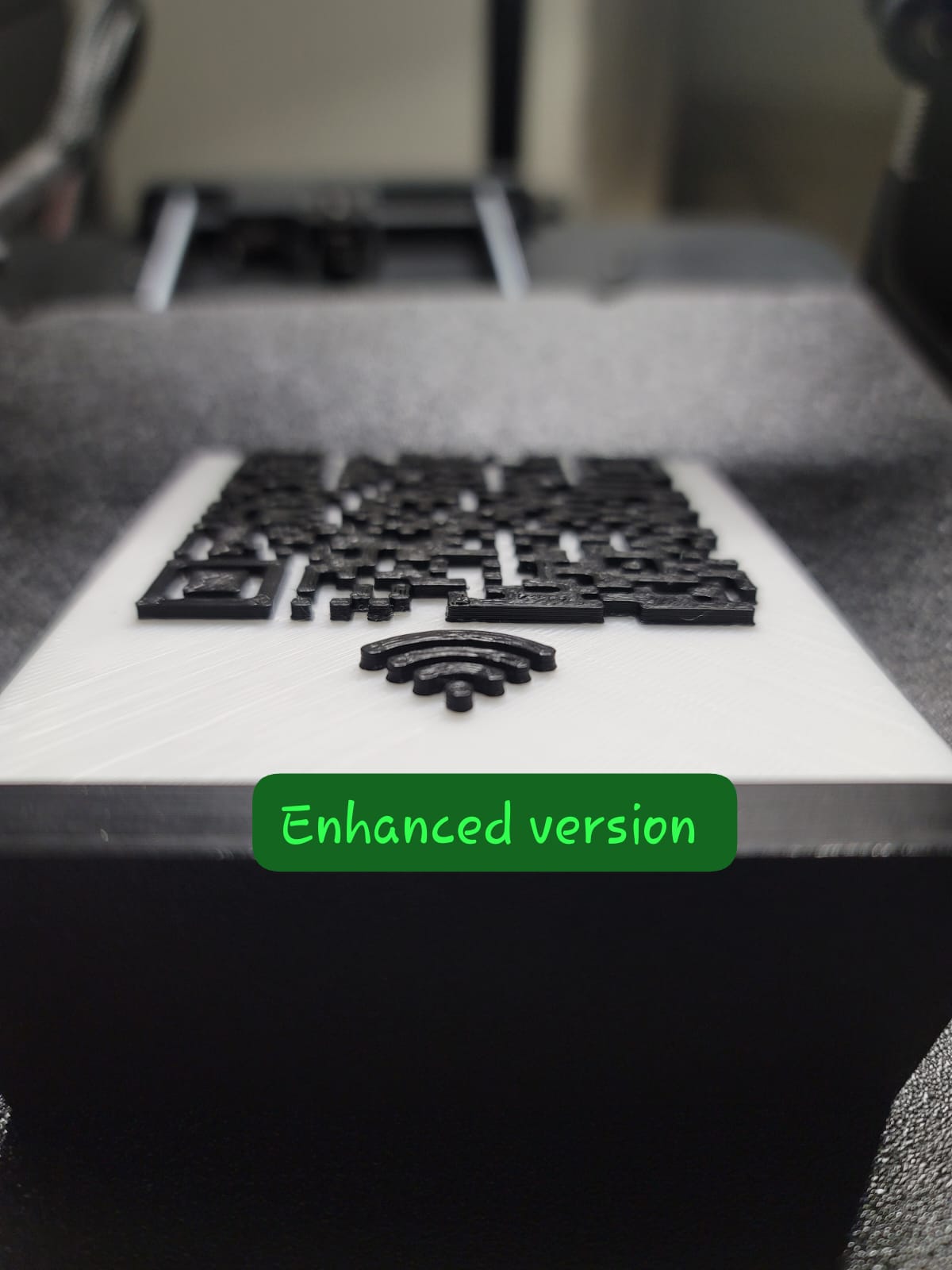 Enhanced Wifi QR Code Sign by Valdek | Download free STL model ...