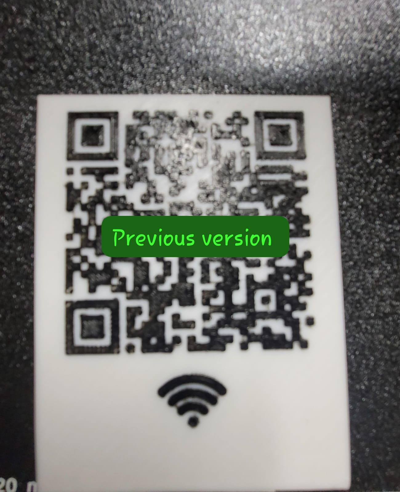 Enhanced Wifi QR Code Sign by Valdek | Download free STL model ...
