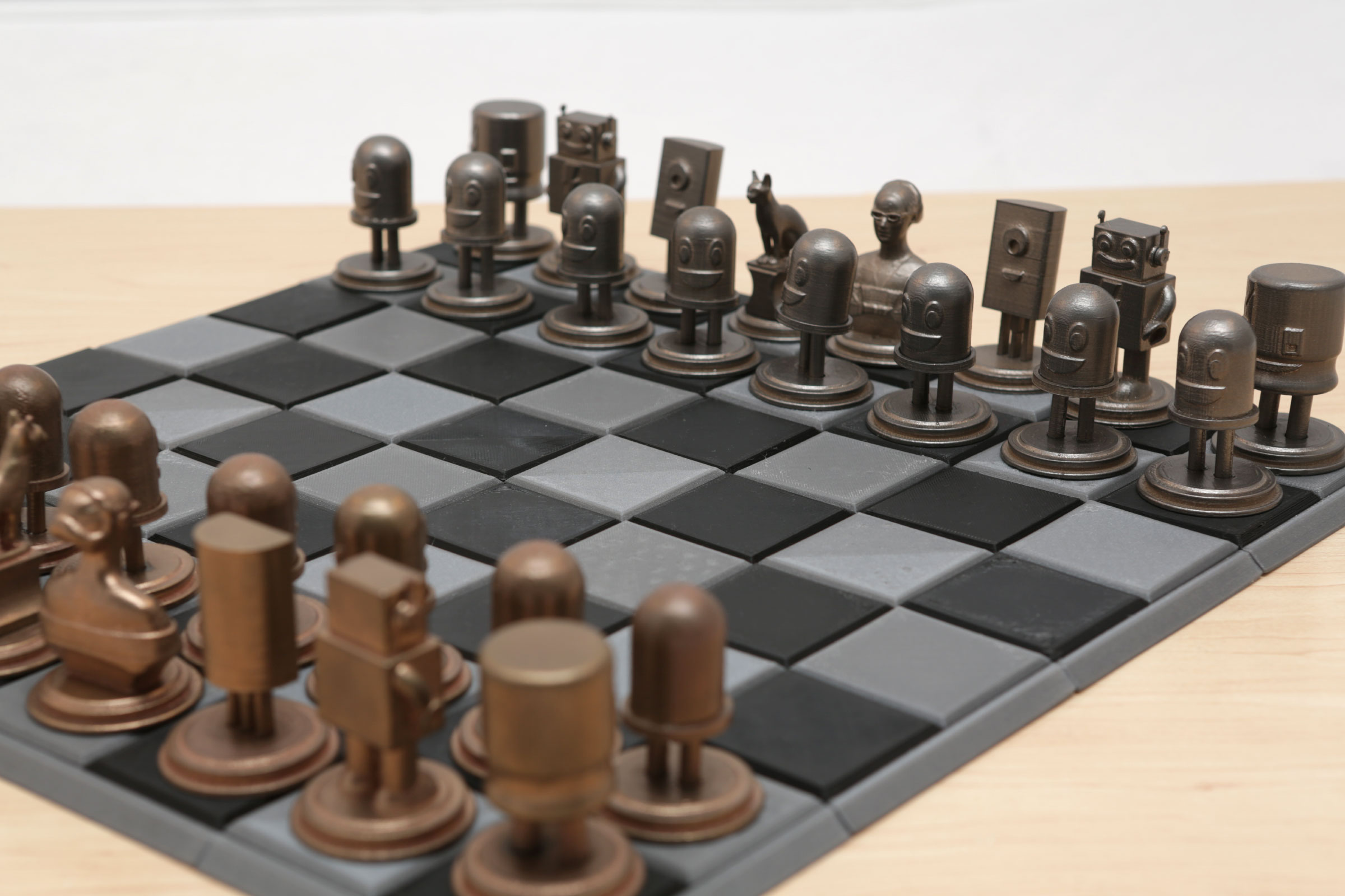 Adafruit 3D Printed Chess Set by Adafruit | Download free STL model ...