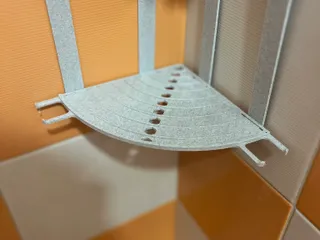 Shower shelf by Lukkyso | Download free STL model | Printables.com