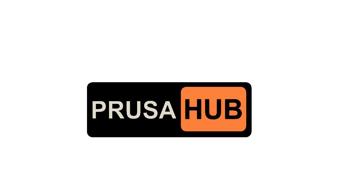 PrusaHub Hub Logo Sign by 3D-Dengineer | Download free STL model ...