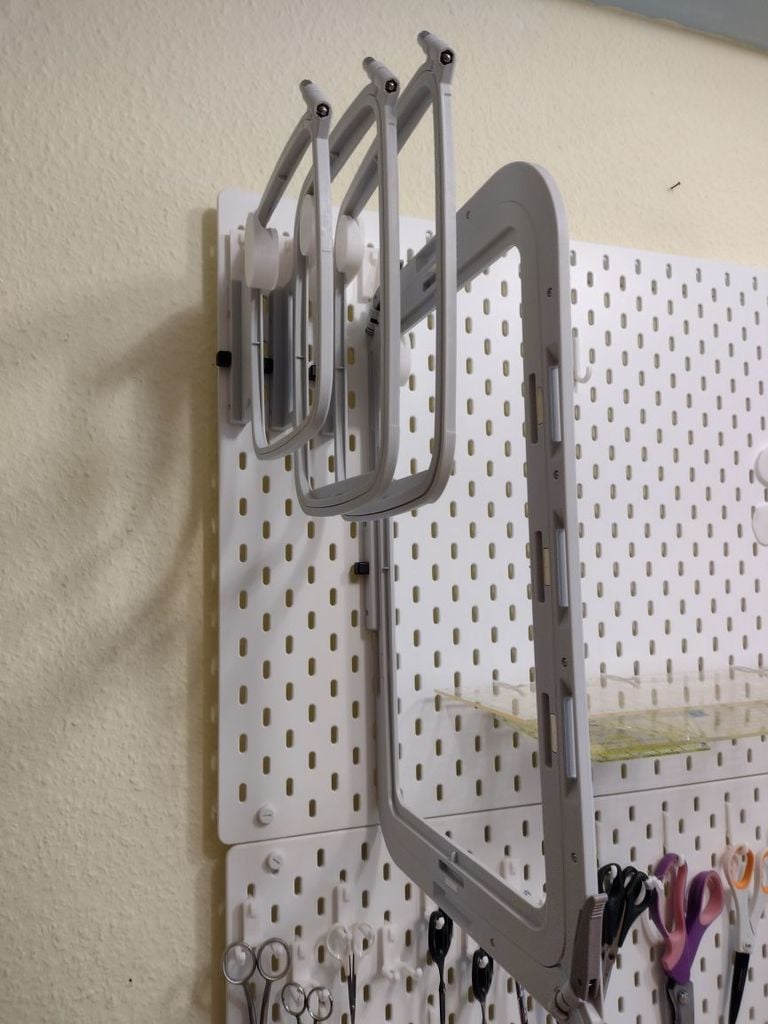 SKÅDIS Holder for Janome embroidery hoop by Bauschlumpf | Download free ...