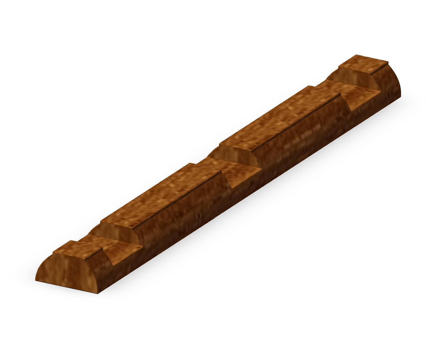 Vintage Lincoln Log Half Wide Pieces by Mr. Nobody | Download free STL ...