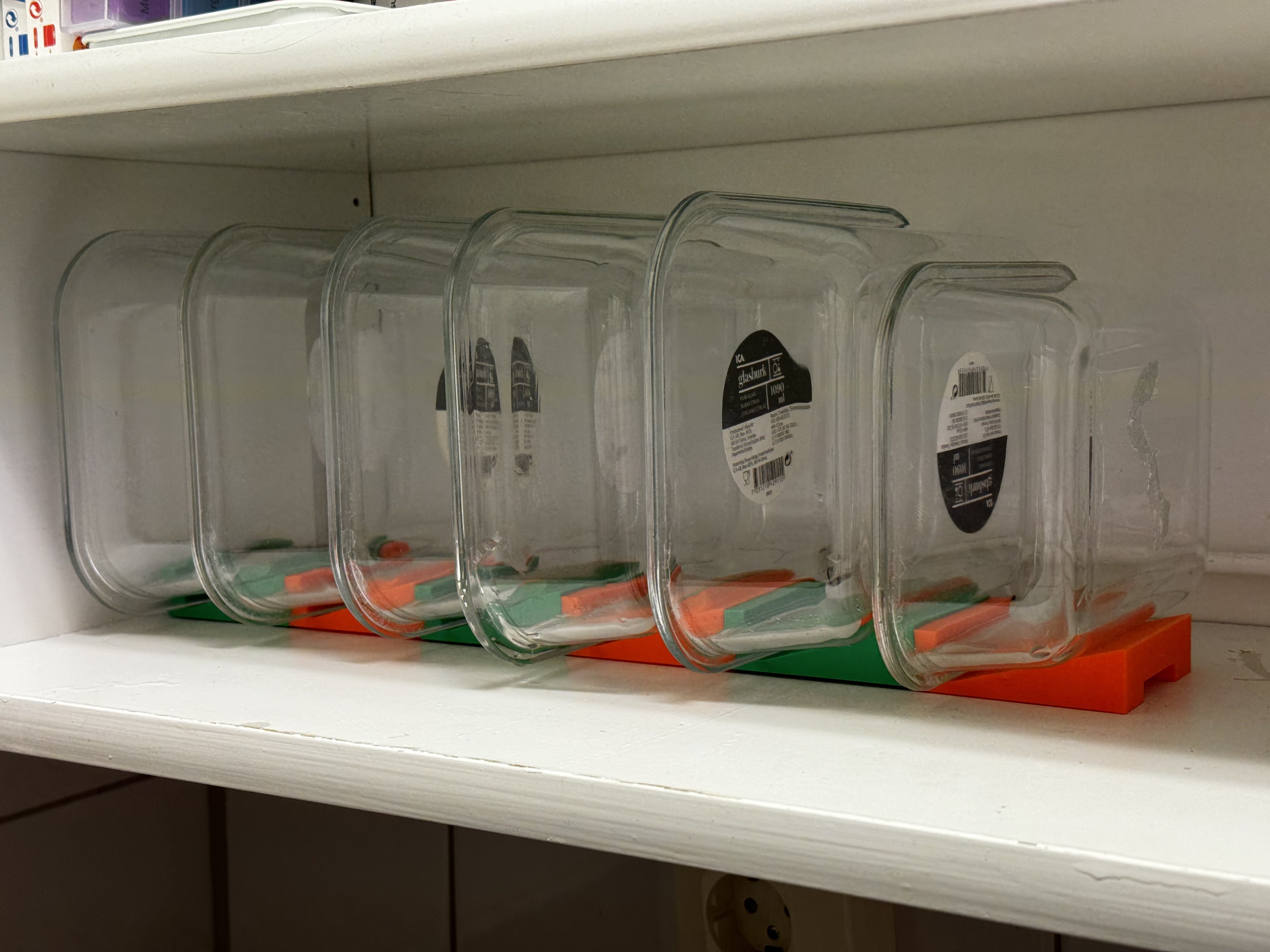 Modular Food Container Rack by bjurheim | Download free STL model ...