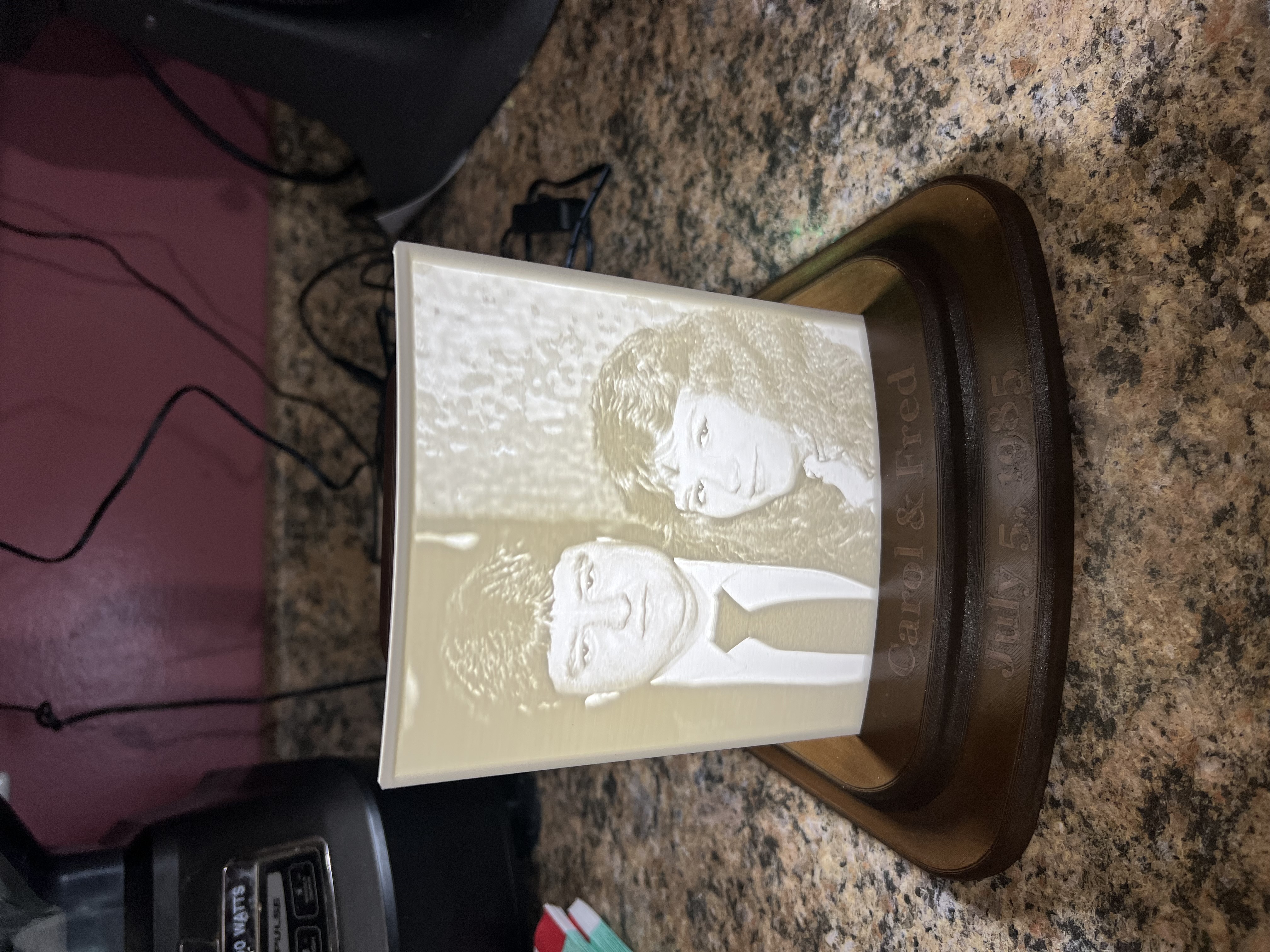 Lithophane Stand by Fwlogue | Download free STL model | Printables.com
