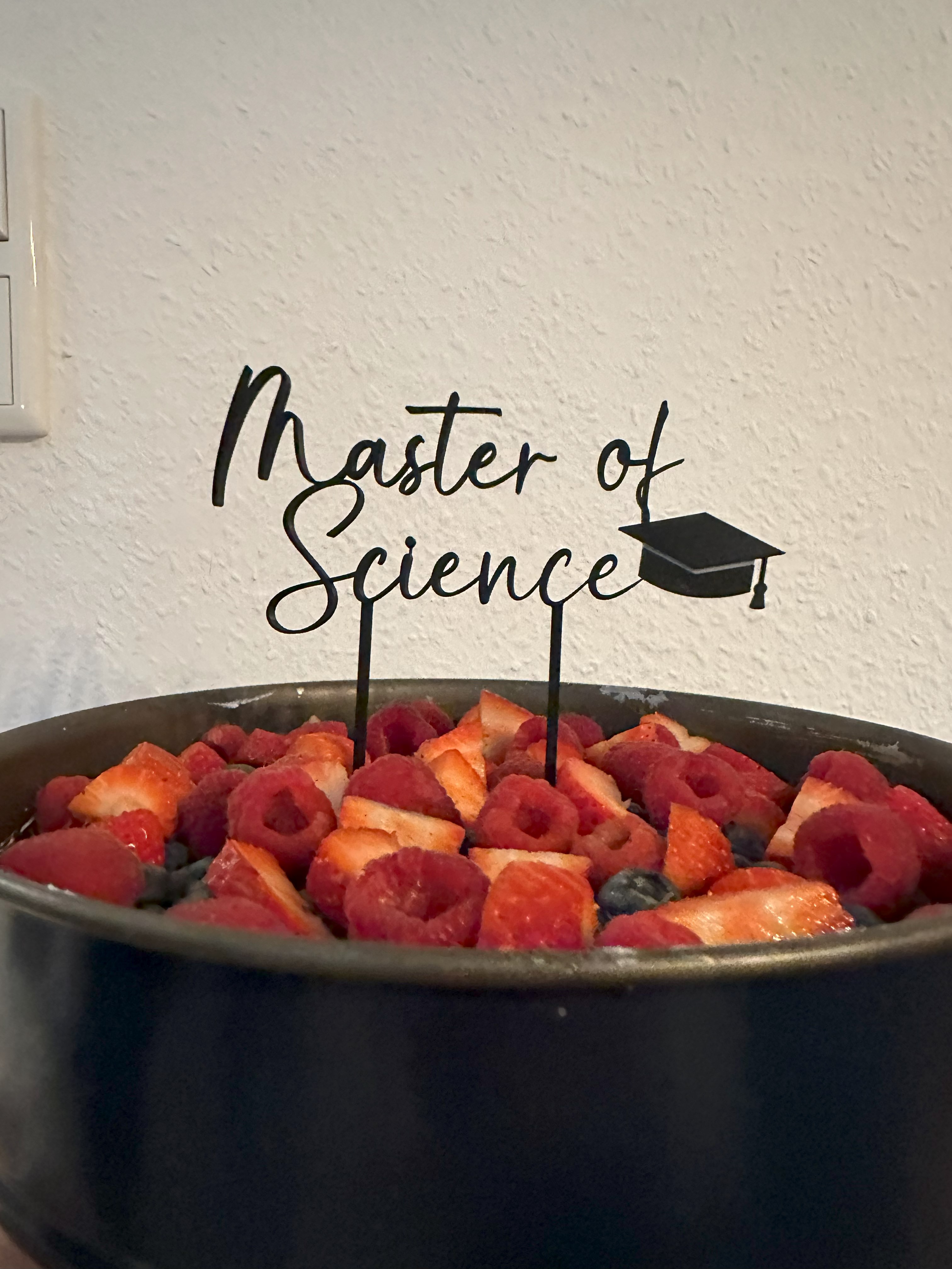 Cake Topper Master of Science (MoS) by Patrick | Download free STL ...