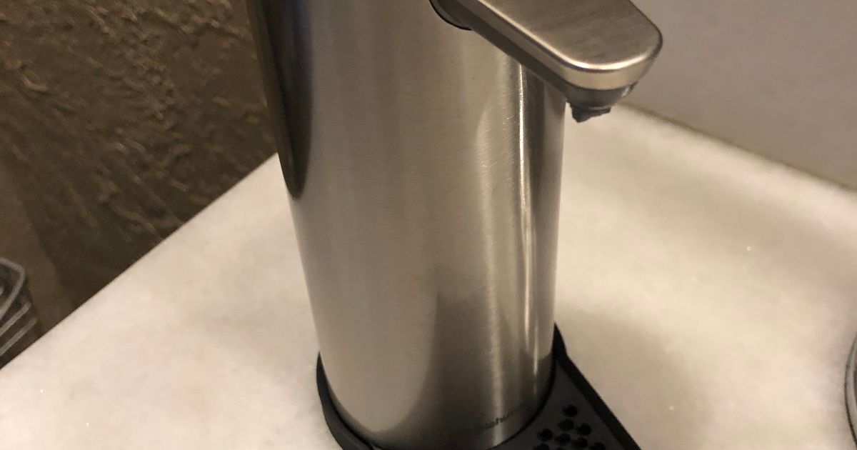 A Simple Tray for a Simple Human Automatic Soap Dispenser by ...