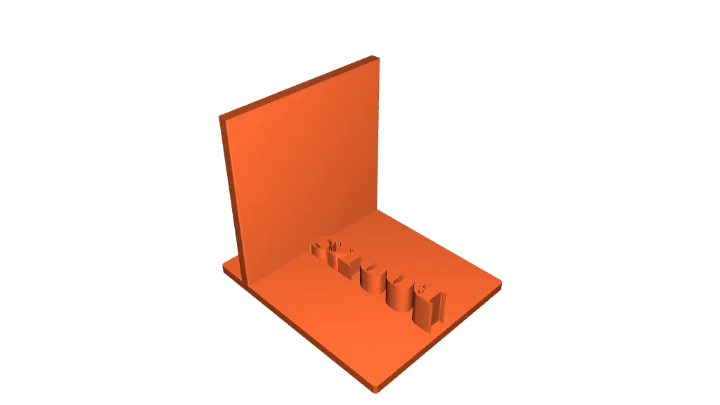 Books (bookend) by BRAZUKA | Download free STL model | Printables.com