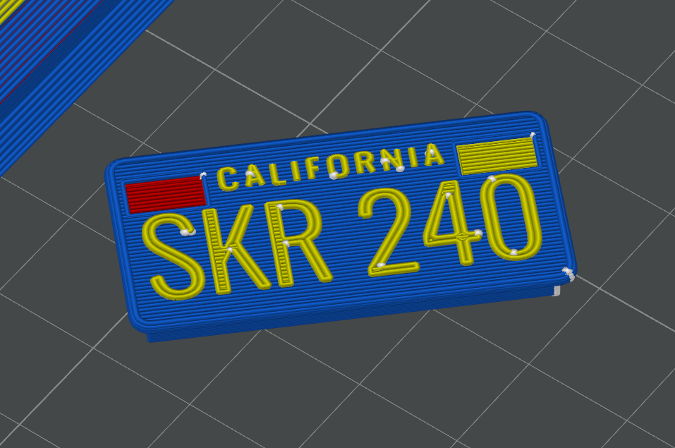 Custom license plate for 3D Sets Sakura 240 by romankozak | Download ...
