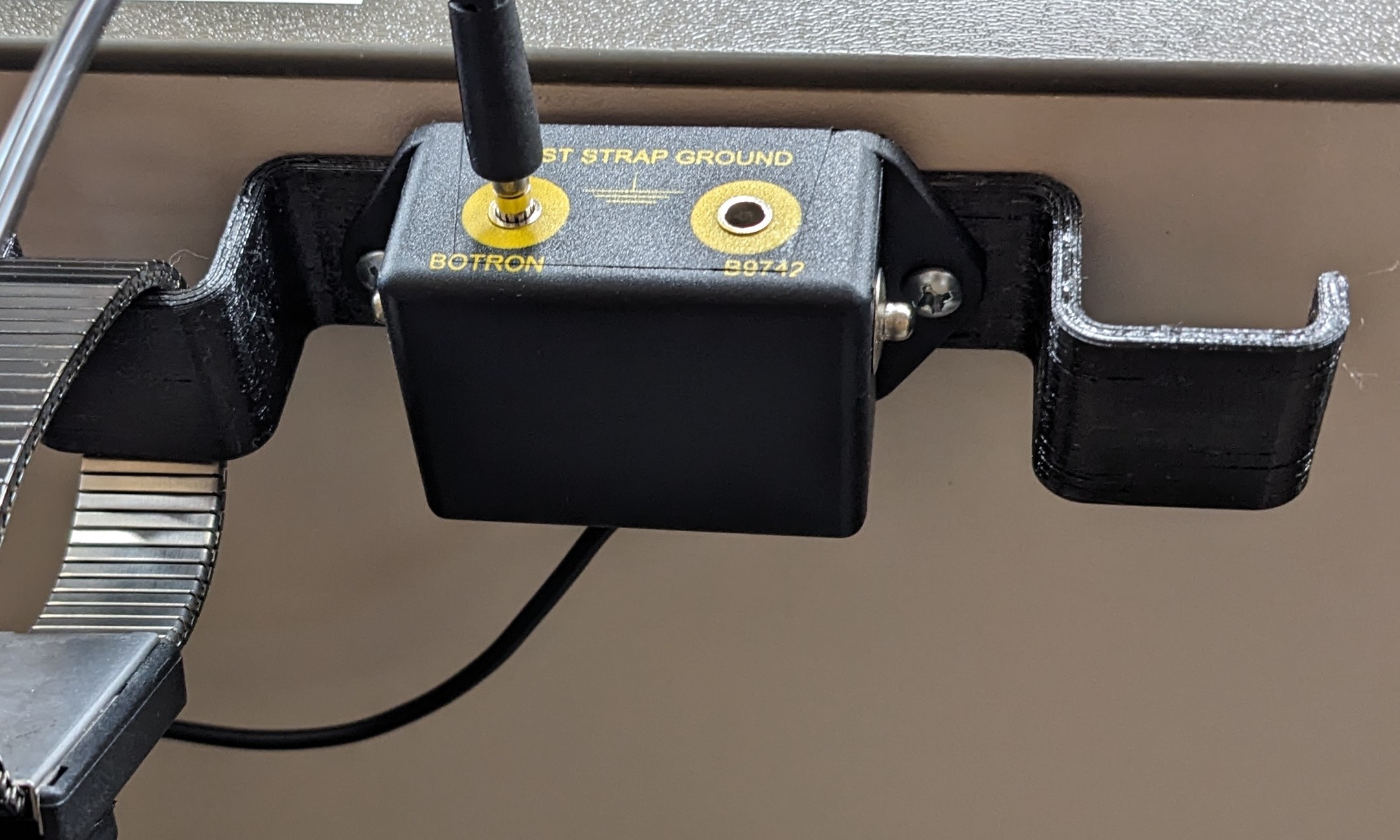ESD strap hanger for Botron B9742 grounding block by flower_askew ...