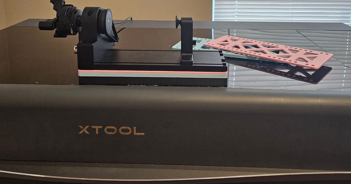 Xtool Rotary Riser Plates - Universal by Cferb | Download free STL ...