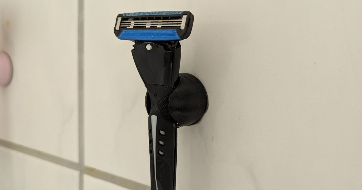 Razor holder by Darius | Download free STL model | Printables.com