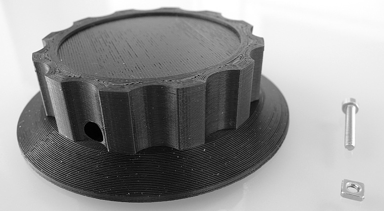 Parametrically instrument control knob by OK1HRA | Download free STL ...