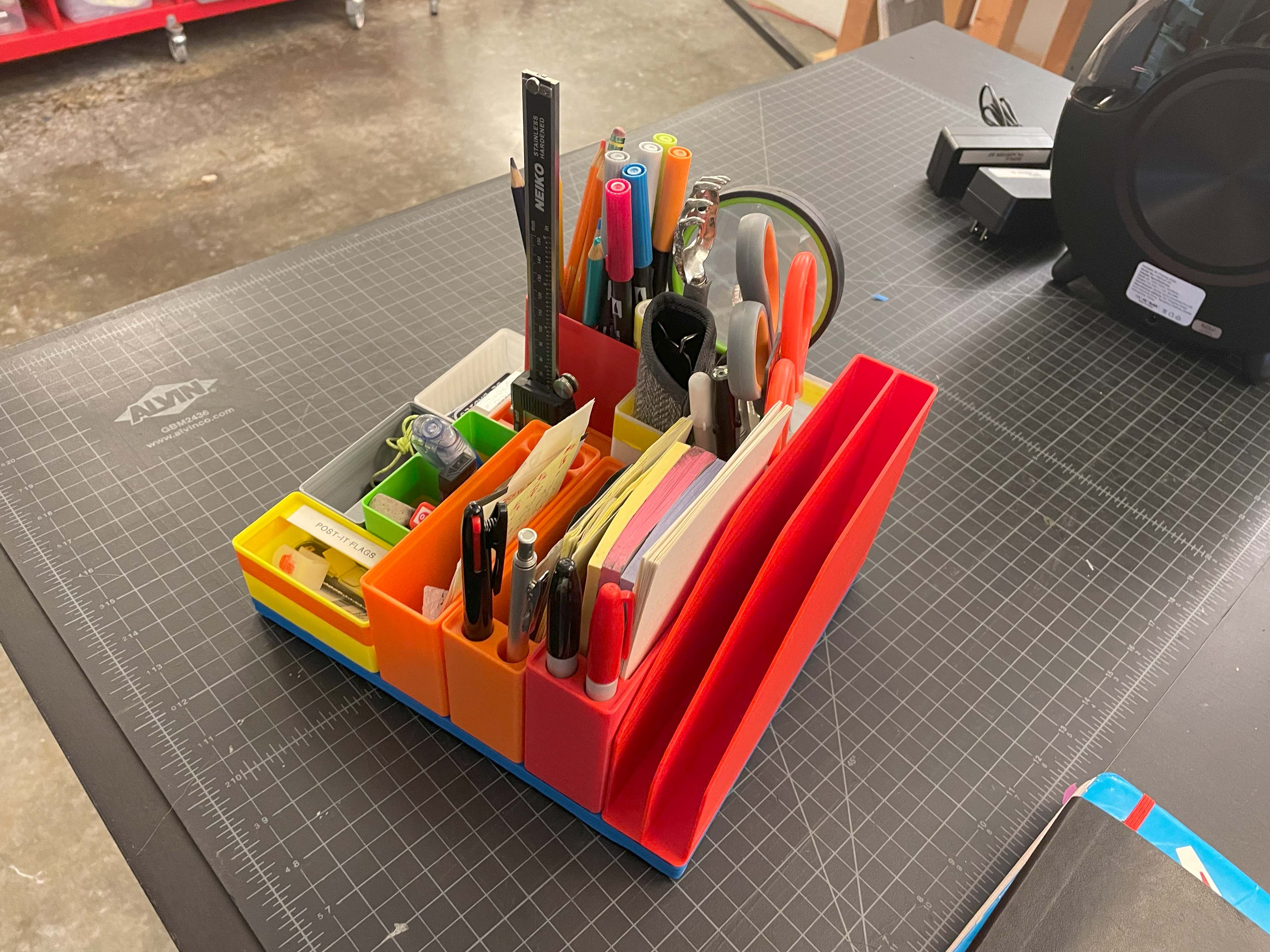 Gridfinity Moleskine Notebook Holder by Timothy Prestero | Download ...