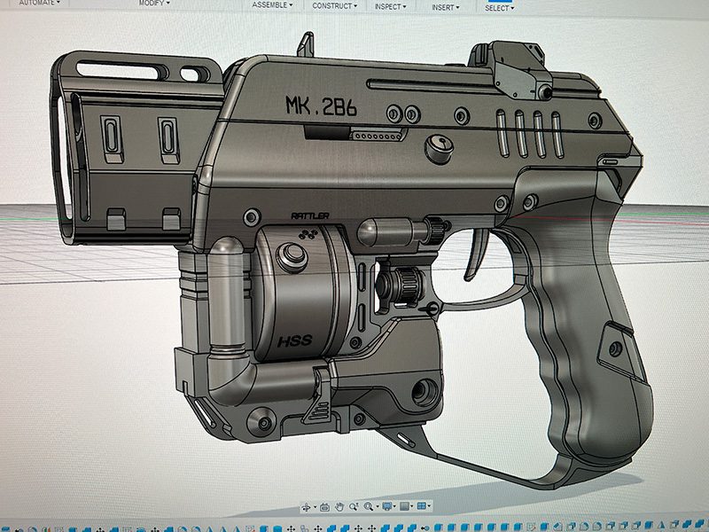 Rattler - Starfield Replica Prop by GizmoThrill | Printables Store