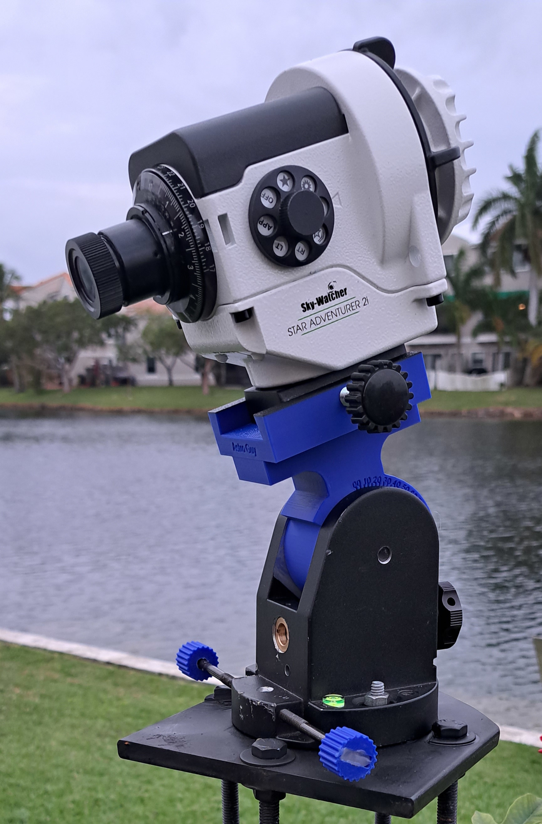 iOptron to Sky-Watcher mount base. by guyinthestars | Download free STL ...