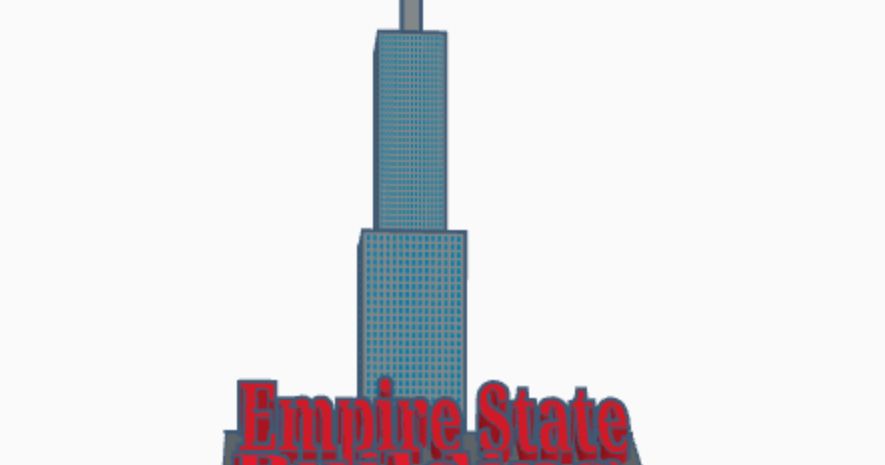 Empire State Building by Sarah Drella | Download free STL model ...