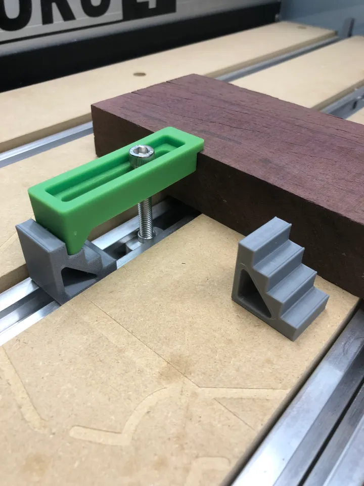 Shapeoko Essential Clamp Step Block by LOOINEY | Download free STL ...