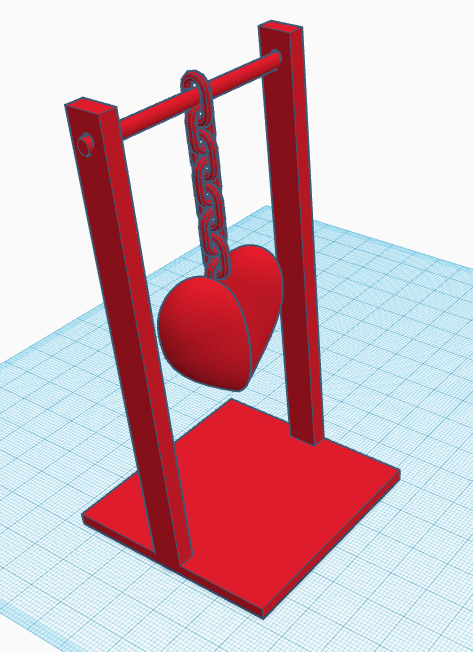 CORAZON PENDULO by Hanzo 3d | Download free STL model | Printables.com