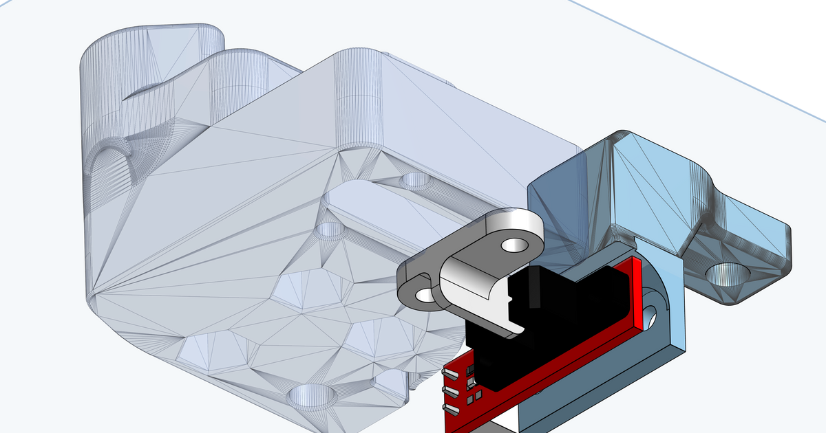 Y homing optical endstop by ToyBear | Download free STL model ...