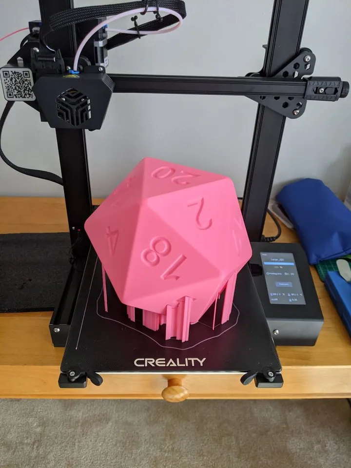 Very Large d20 by Gregulas Maximus | Download free STL model ...