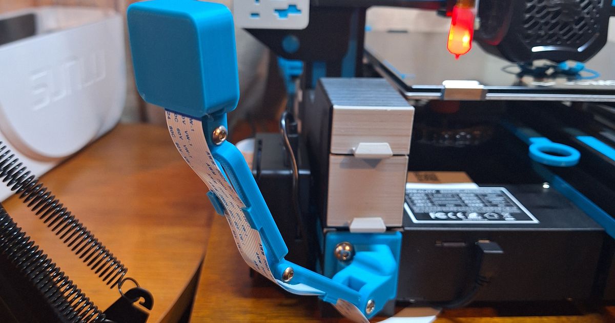 Ender 3 raspberry pi camera mount for Module 3 by Dorkvader97 ...