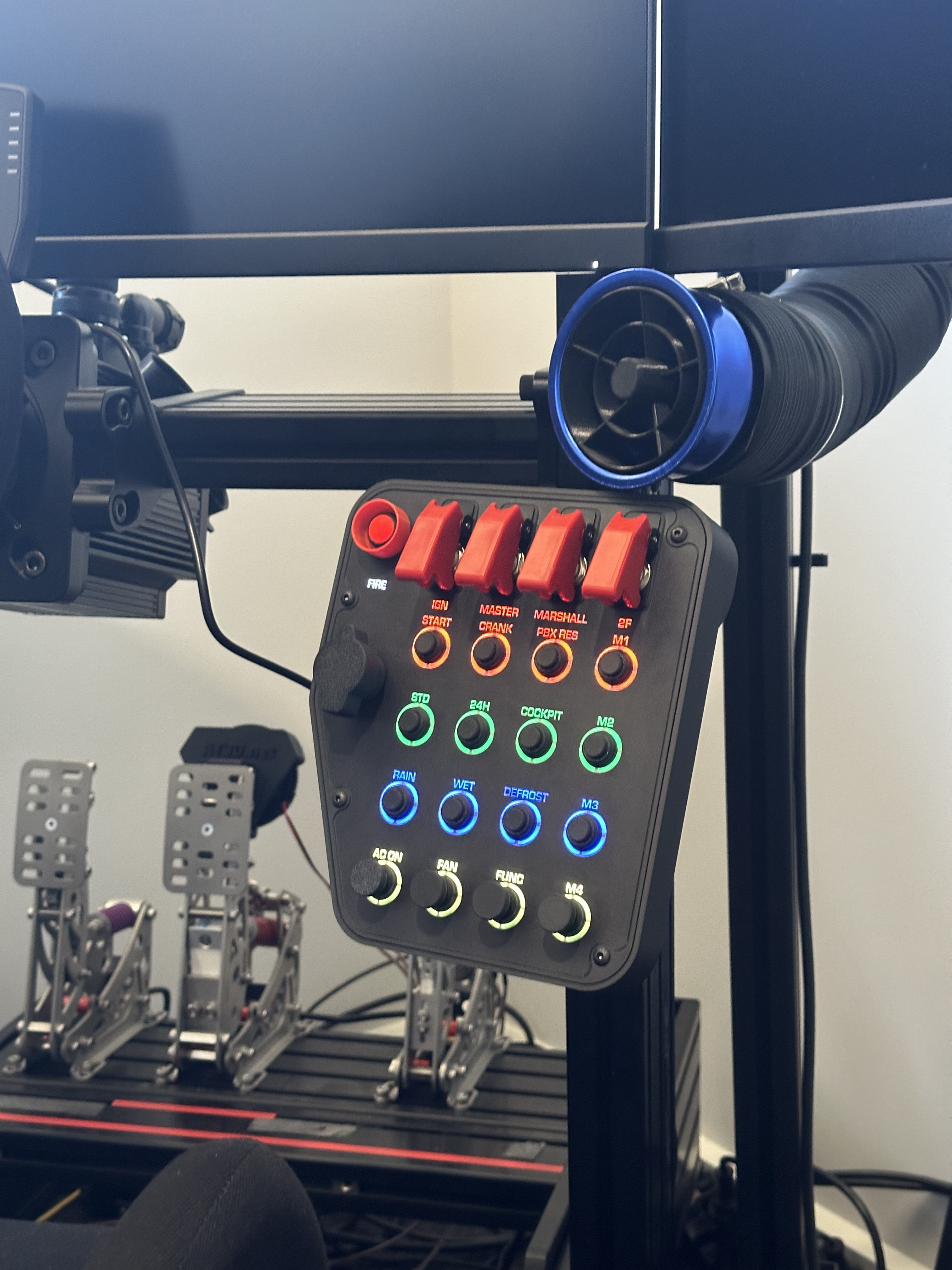 Button Box Vesa Mount 75mm by clicktoselect | Download free STL model ...