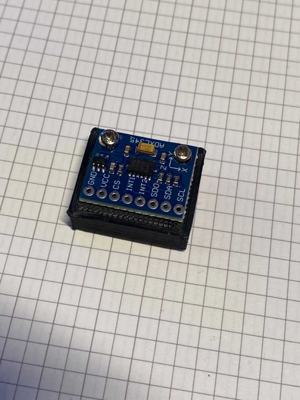 Adxl345 Magnetic bed mount by Federico Maci | Download free STL model ...