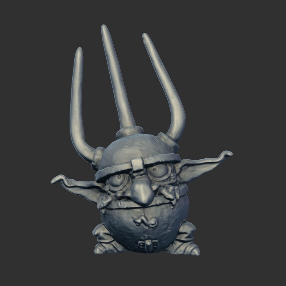 Goblin in ball armor by Stefan Niehues | Printables Store
