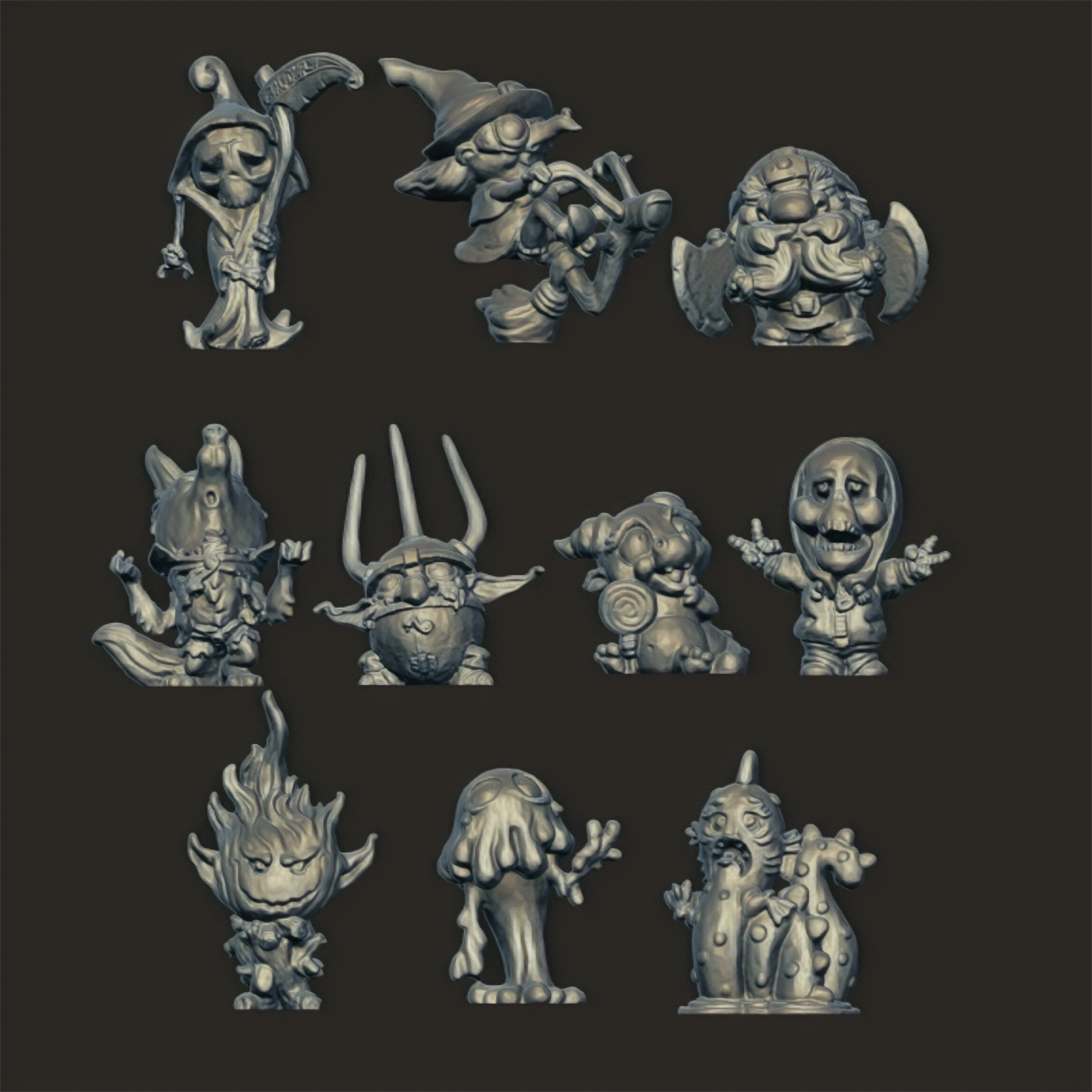 Goblin in ball armor by Stefan Niehues | Printables Store