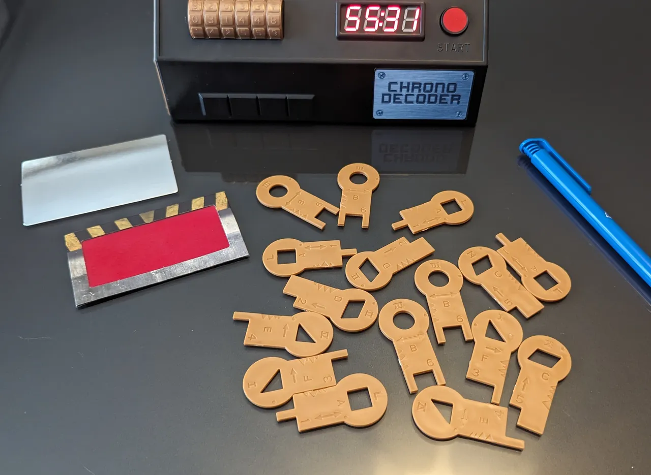 Escape Room Noris Chrono Decoder Key Storage by Curium | Download free ...