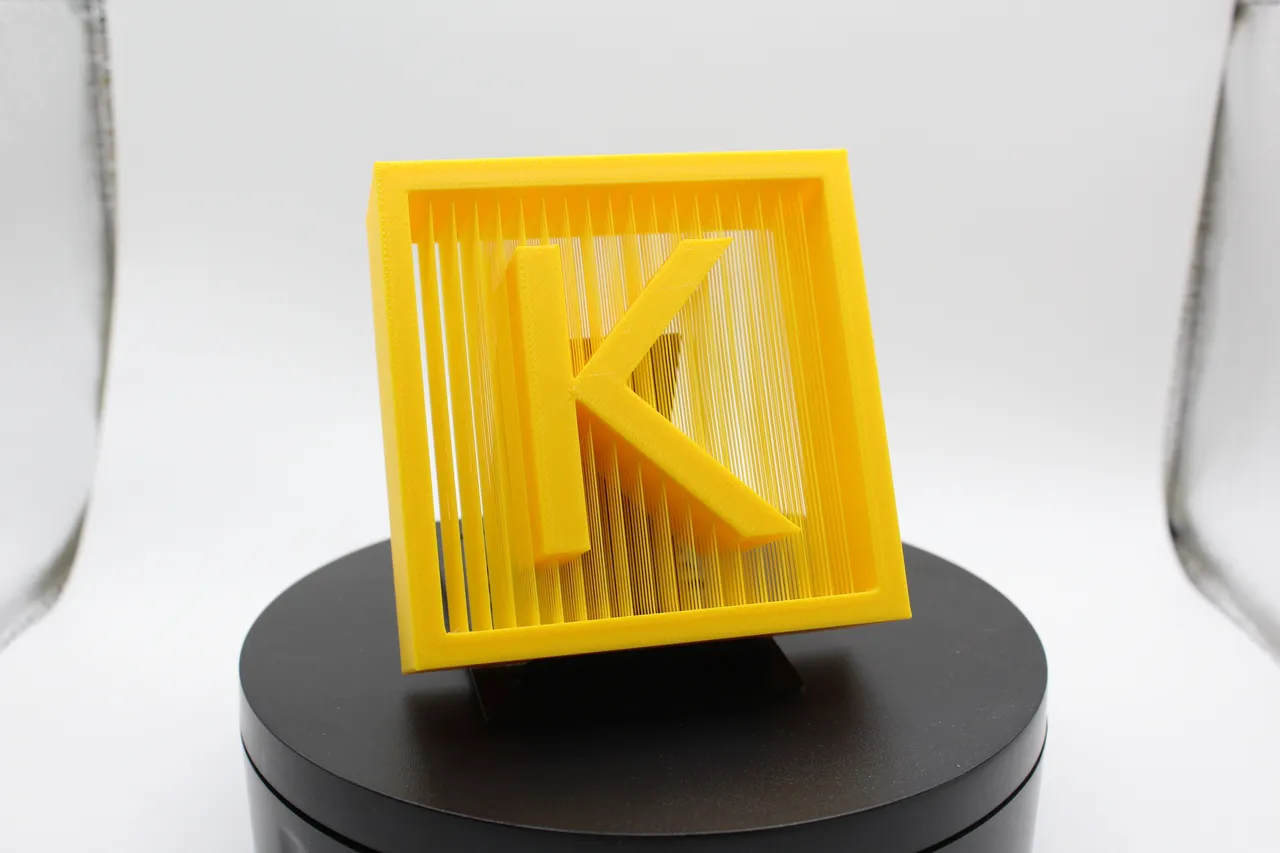 String Alphabet Project by DotCom Artwork | Download free STL model ...