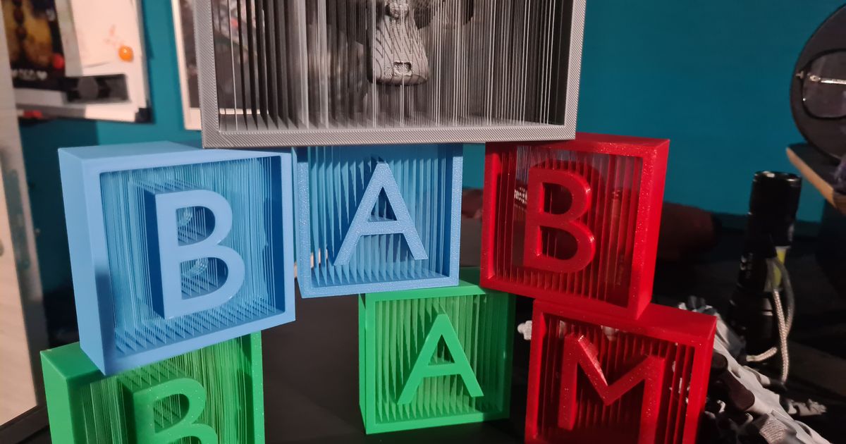 String Alphabet Project by Andre Iacu | Download free STL model ...