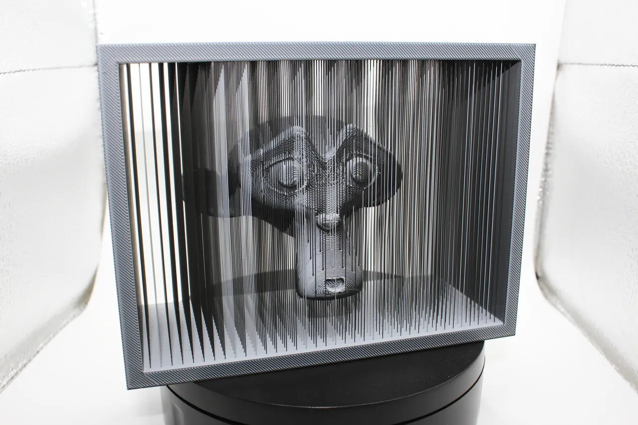 Suzanne (Blender Monkey) string by DotCom Artwork | Download free STL ...