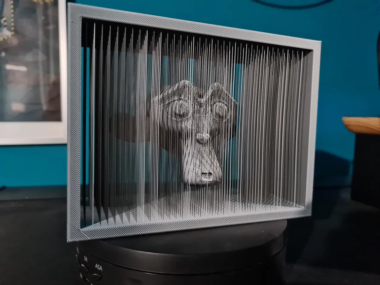 Suzanne (Blender Monkey) string by DotCom Artwork | Download free STL ...