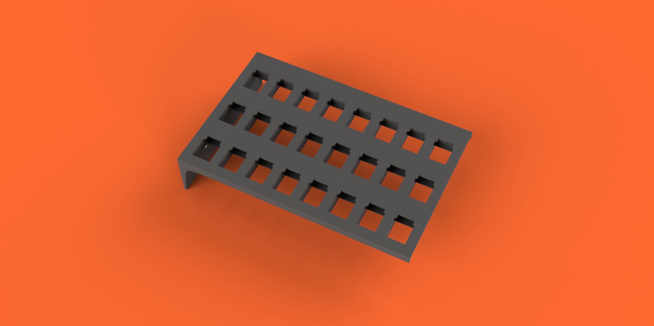 24-port Keystone Patch Panel par cedarrapidsboy | Téléchargez gratuitement un modèle STL ...