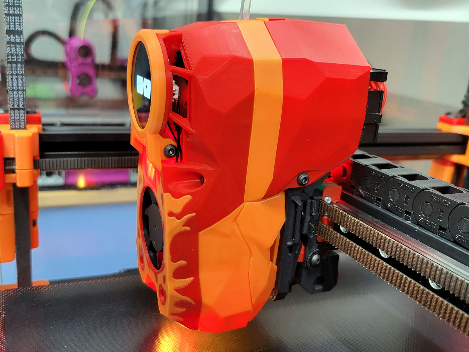 Knomi V2 Display Mount for the Voron Stealthburner by boothyboothy ...