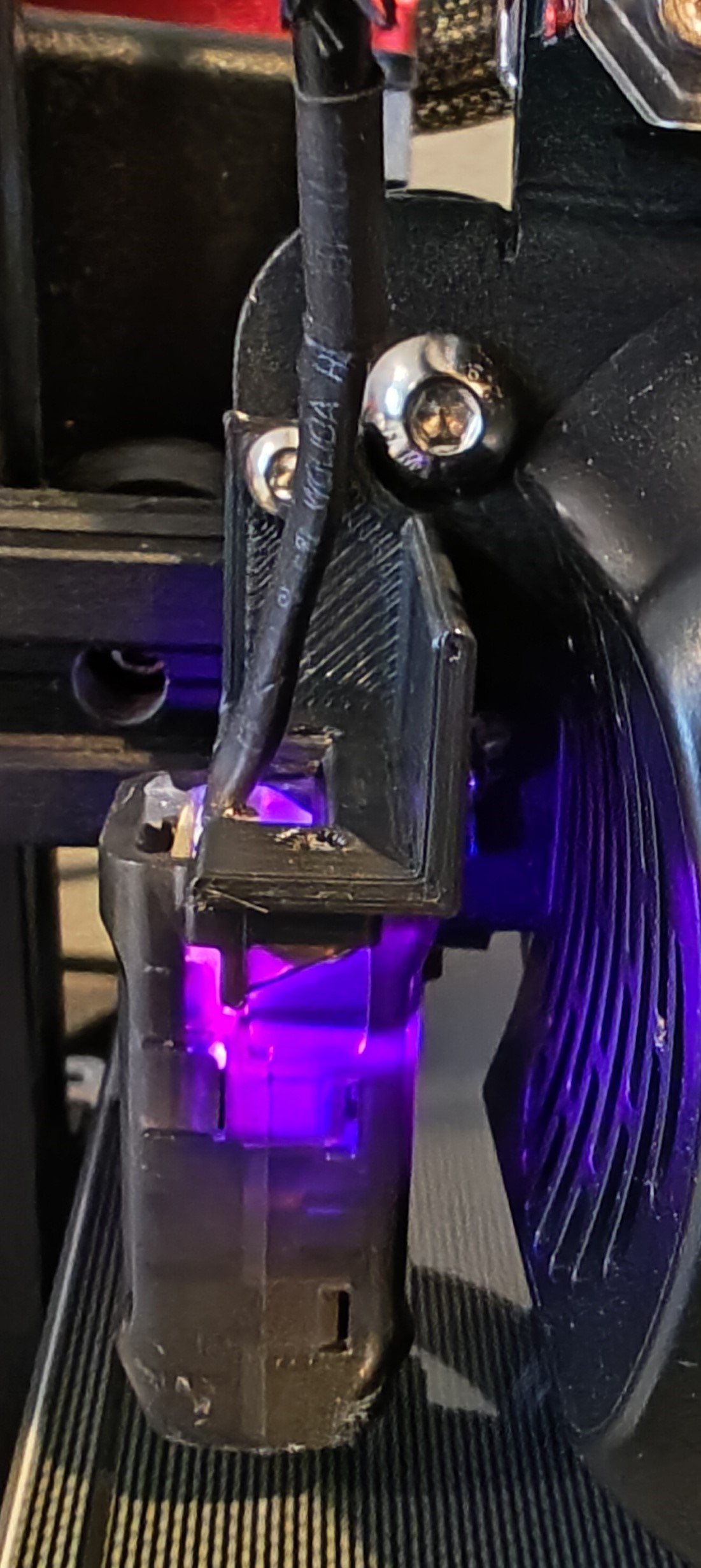 CR touch adapter creality titan extruder hotend upgrade by Nat Stearns ...