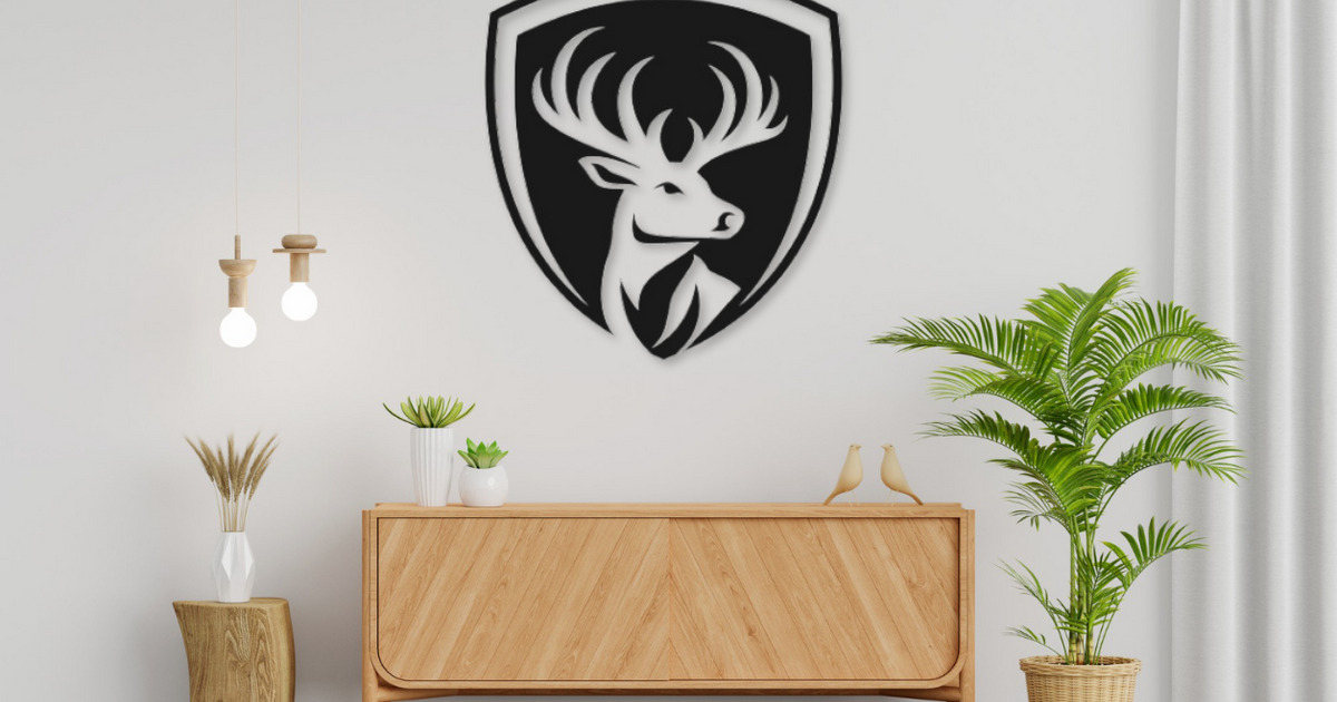 Deer, Wall Decor by Kahraman | Download free STL model | Printables.com
