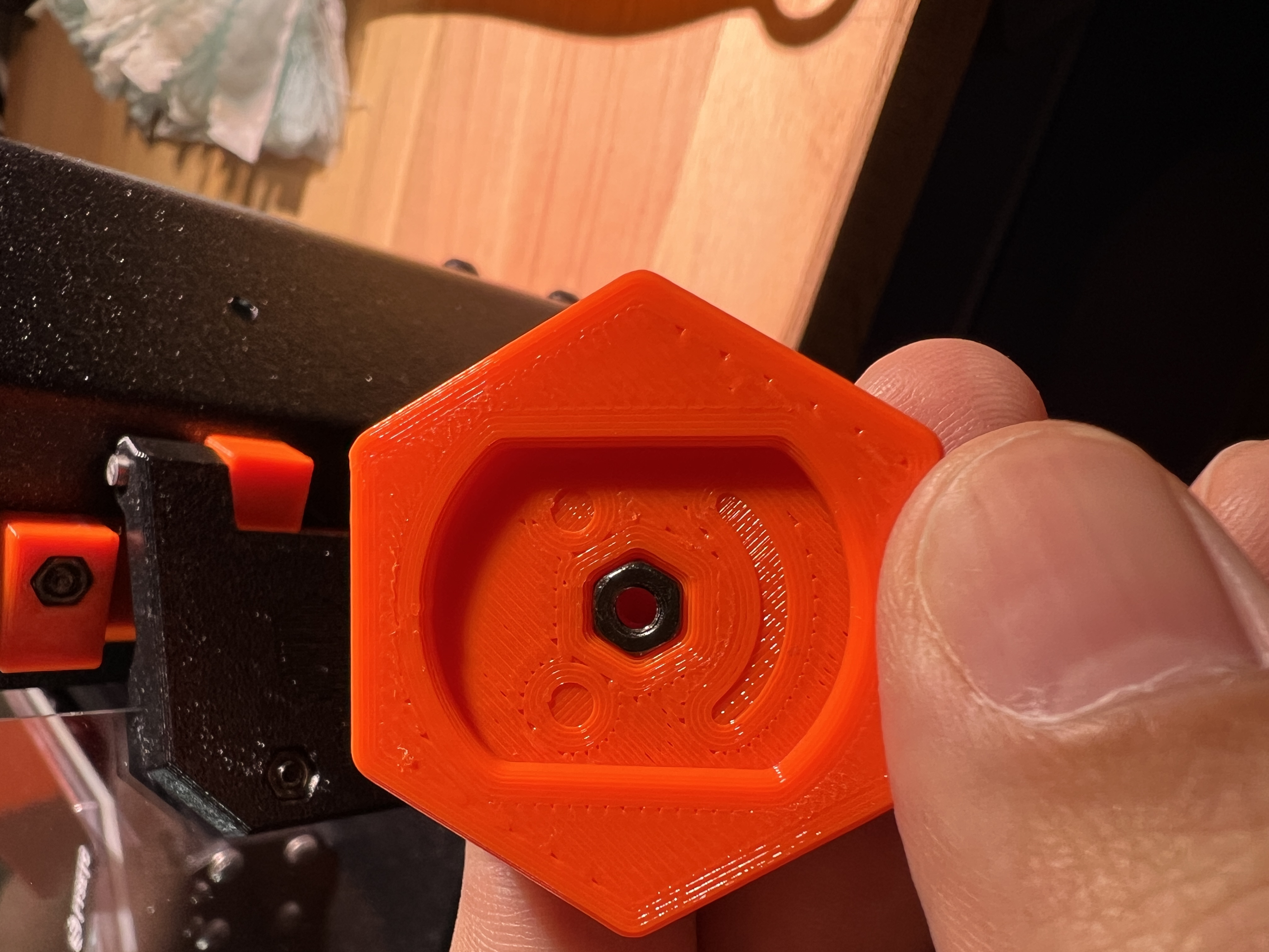 Original Prusa Enclosure - Hexagon Single Feet Bracket by promo_3d ...