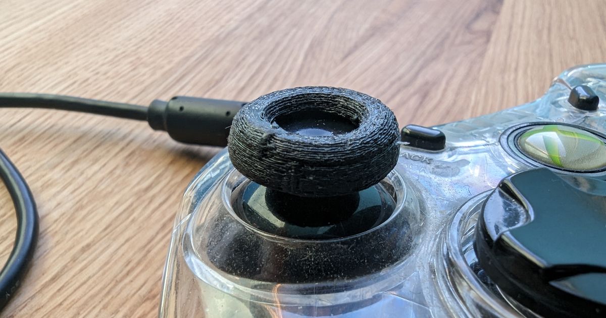 Xbox360 controller knob by Alfons E. Wurmdobler | Download free STL ...