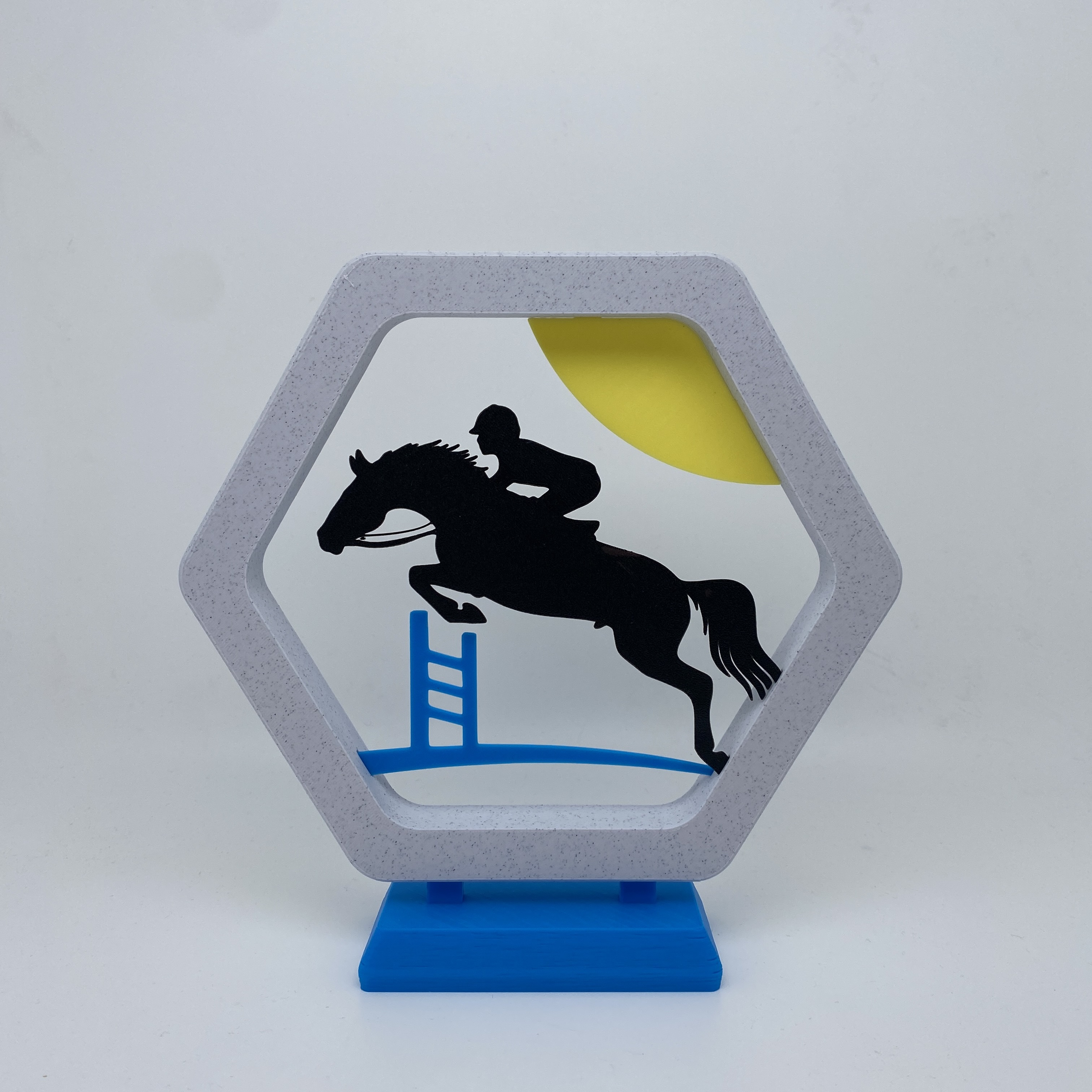 Horse jumping frame por Xav83 | Descargar modelo STL gratuito ...