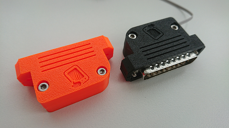 D-sub connector housing angled 90° by OK1HRA | Download free STL model ...