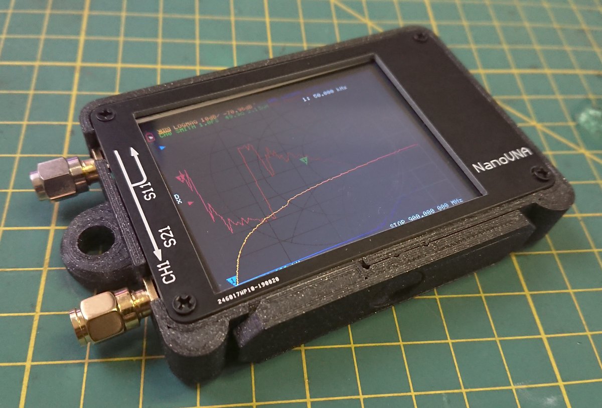 Parametric enclosure for NanoVNA by OK1HRA | Download free STL model ...