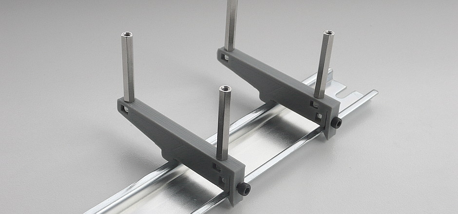 Customize DIN rail mount clip por OK1HRA | Descargar modelo STL ...