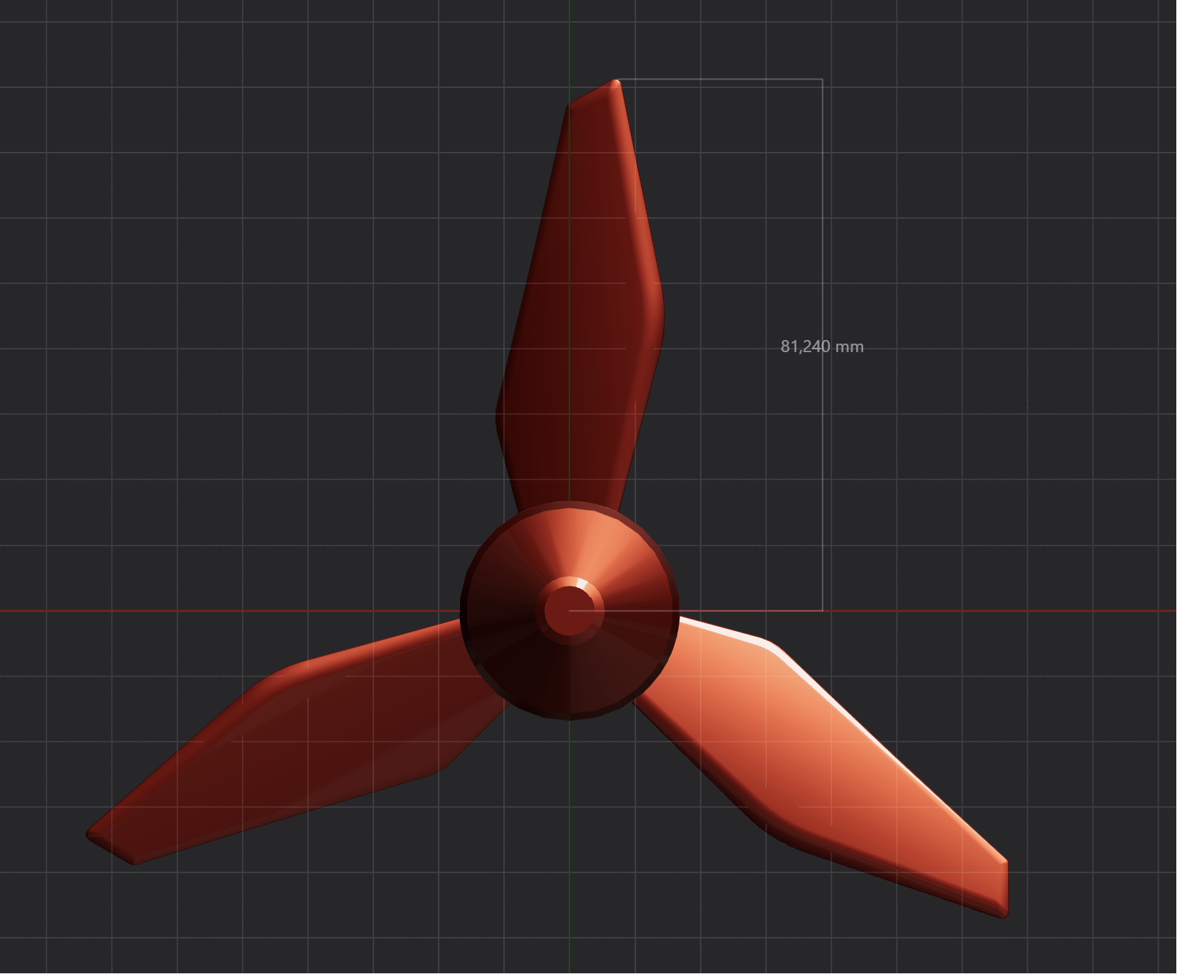 Propeller with 3 Wings by Stiffmaster | Download free STL model ...