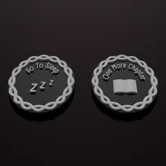 Weighted Decision Coin by Bat Simpson | Download free STL model ...