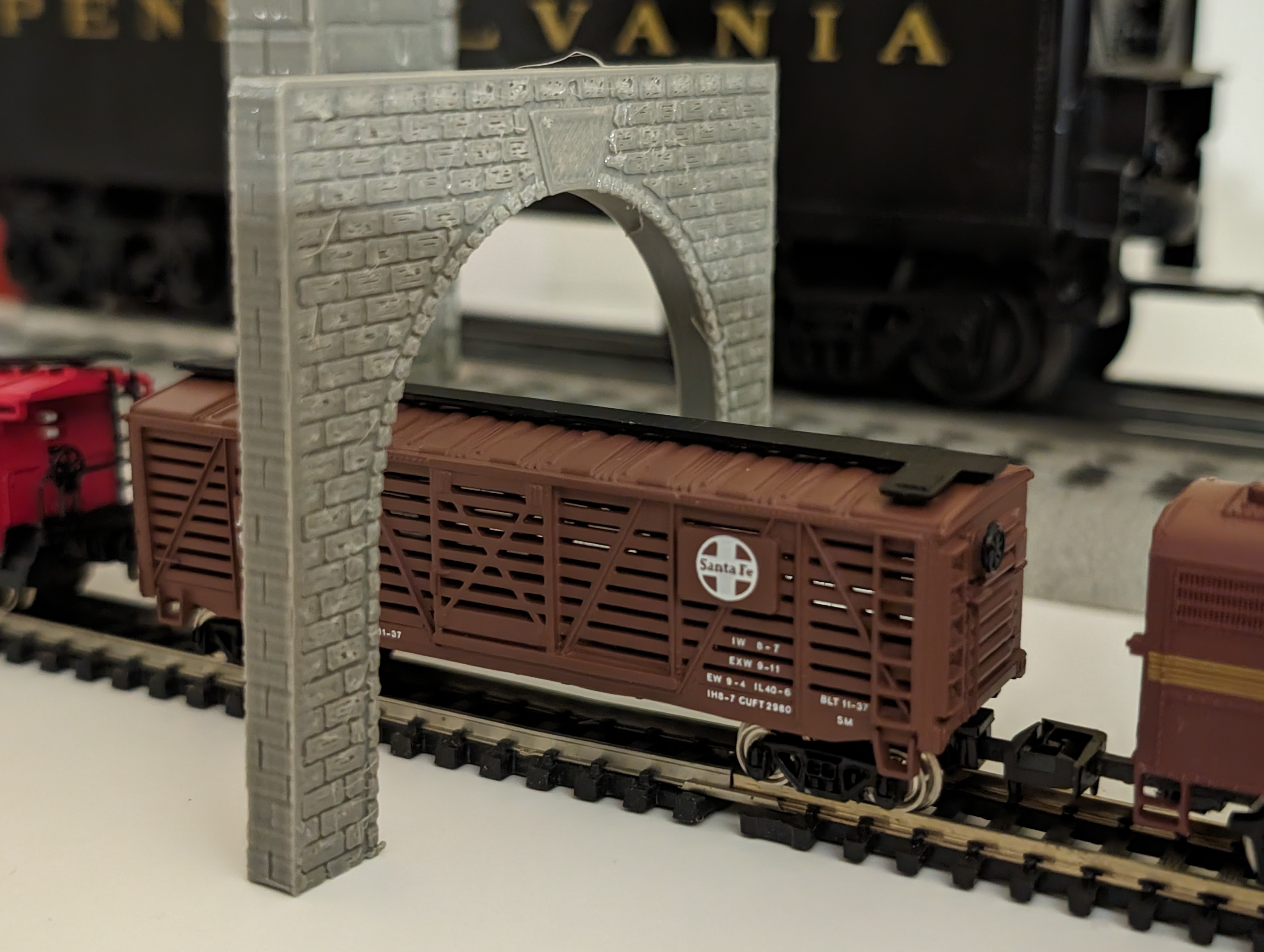 Model Train Tunnel Portal - N, TT, HO, & O Scale by Fantastic Plastic ...