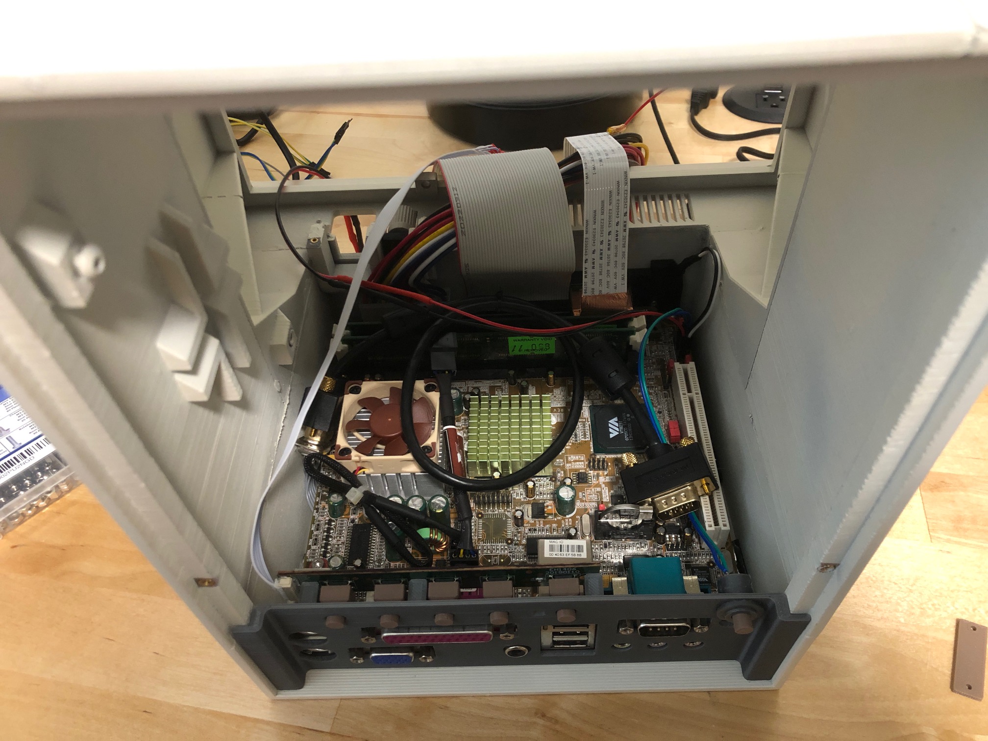 Via Epia 800 Itx Motherboard Tray By Aaron Newman Download Free Stl