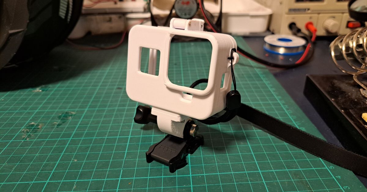 Simple protective case for GoPro 8 Black by nin3ty | Download free STL ...